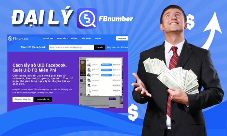 Hợp tác trở thành đại lý FBnumber: Cơ hội thu nhập “KHỦNG”