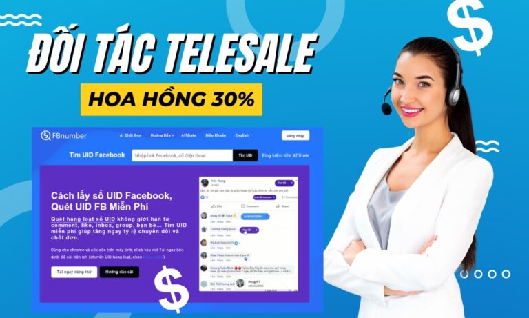 Blog kiếm tiền MMO, Tiếp thị liên kết Affiliate - Fbnumber